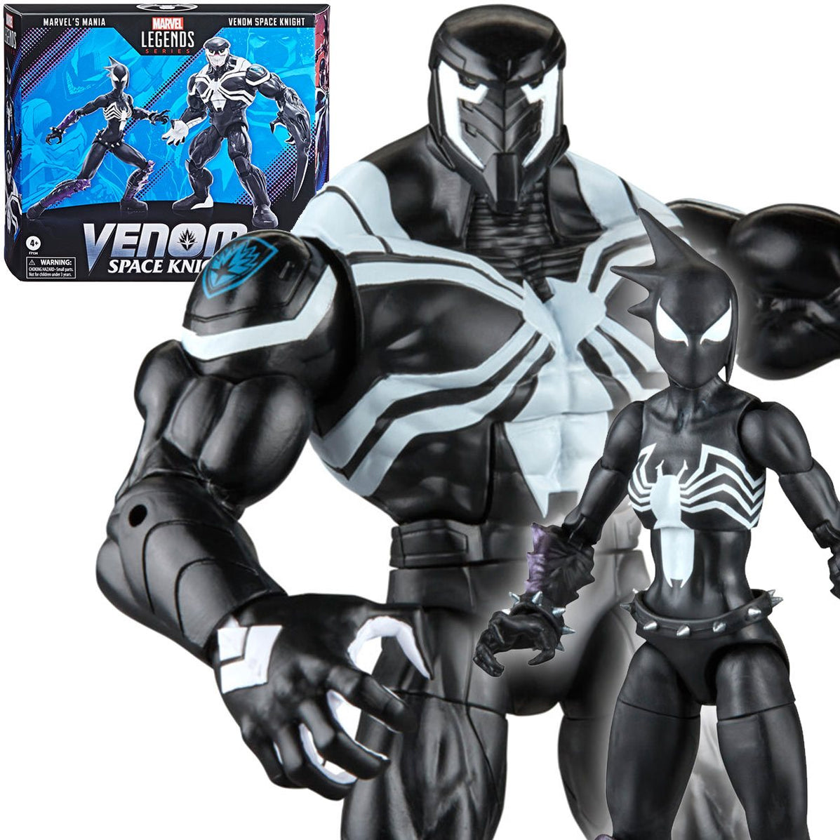 Venom Marvel Legends Mania and Venom Space Knight (preorder Q2) — Toy ...
