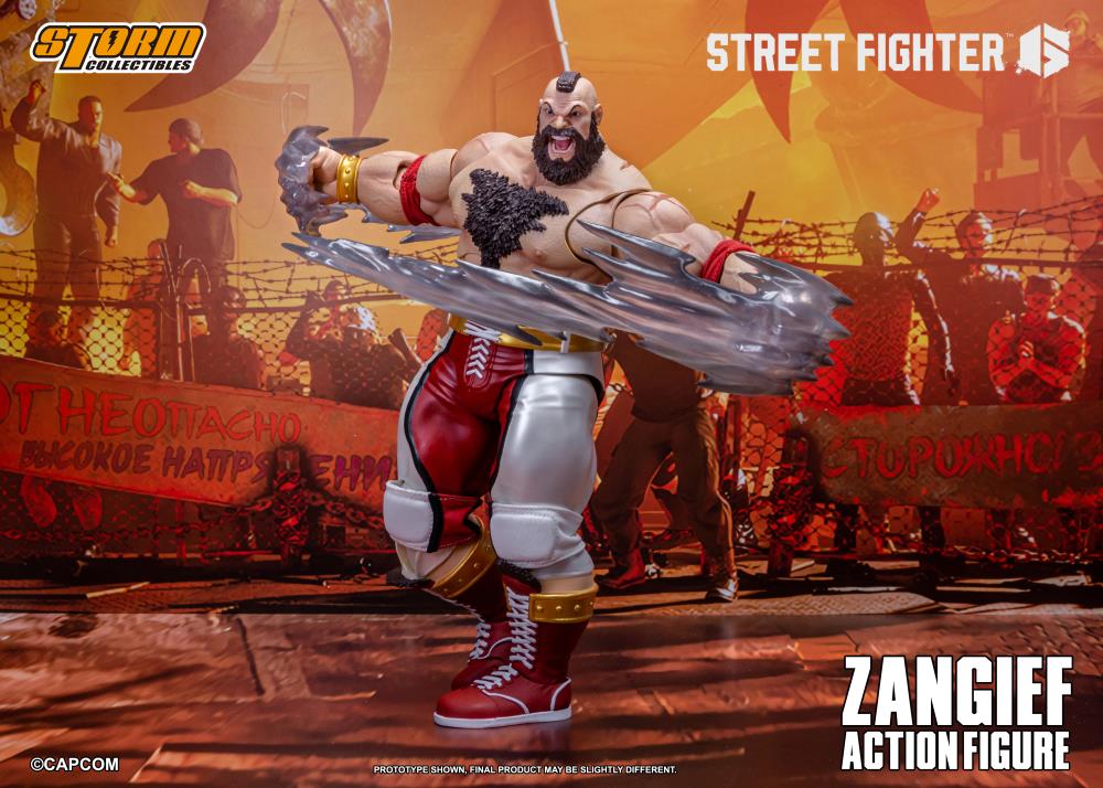 Street Fighter 6 - Zangief - 1/12 Scale Action Figure (preorder Q2 202 ...