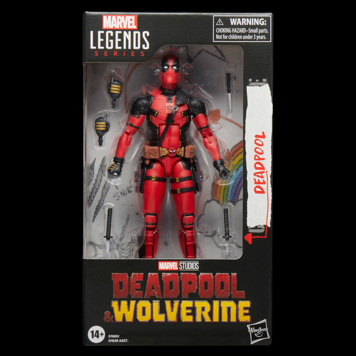 Marvel Legends Series Deadpool Action Figure — Toy Snowman