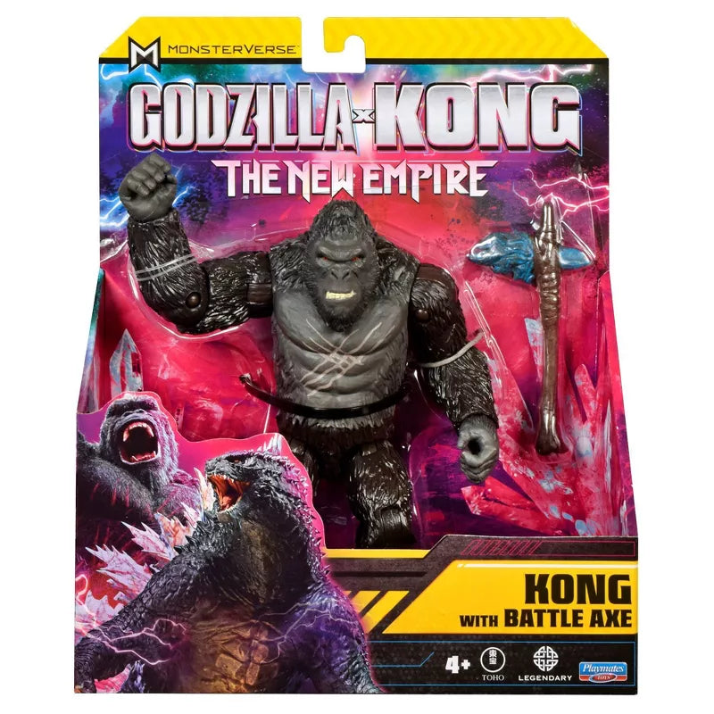 Godzilla x Kong: The New Empire Kong with Battle Axe Action Figure ...