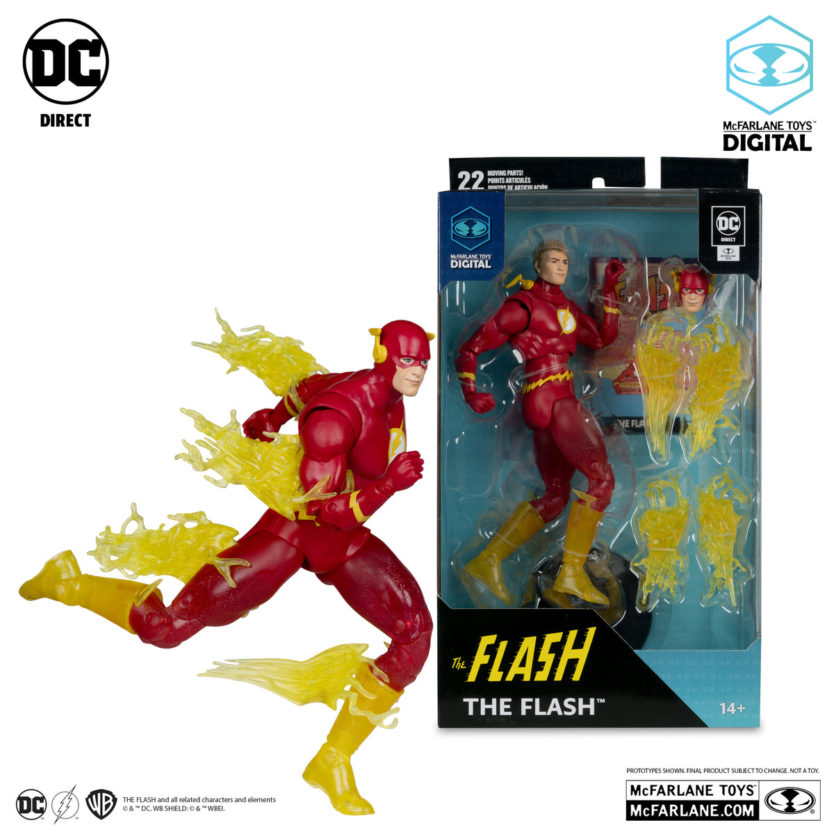 Dc Direct The Flash (Speed Force) - The Flash - Platinum / Chase — Toy ...