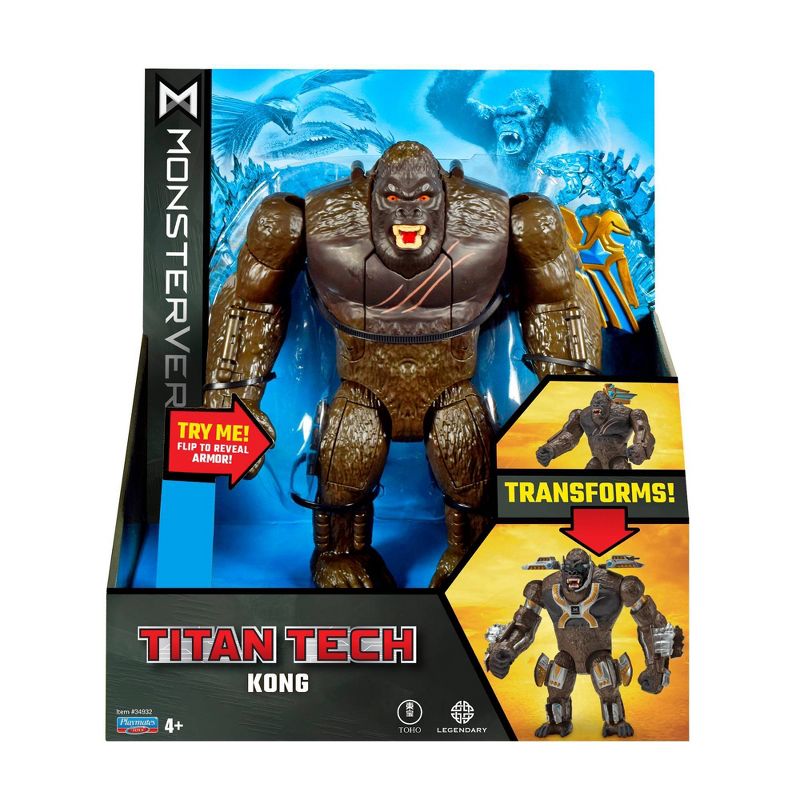 Monsterverse Deluxe Kong 8 Inch - Titan Tech — Toy Snowman