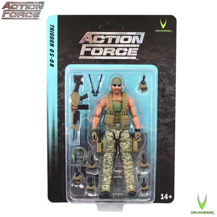Action Force Trigger 1/12 Scale Action Figure (Reissue) — Toy Snowman