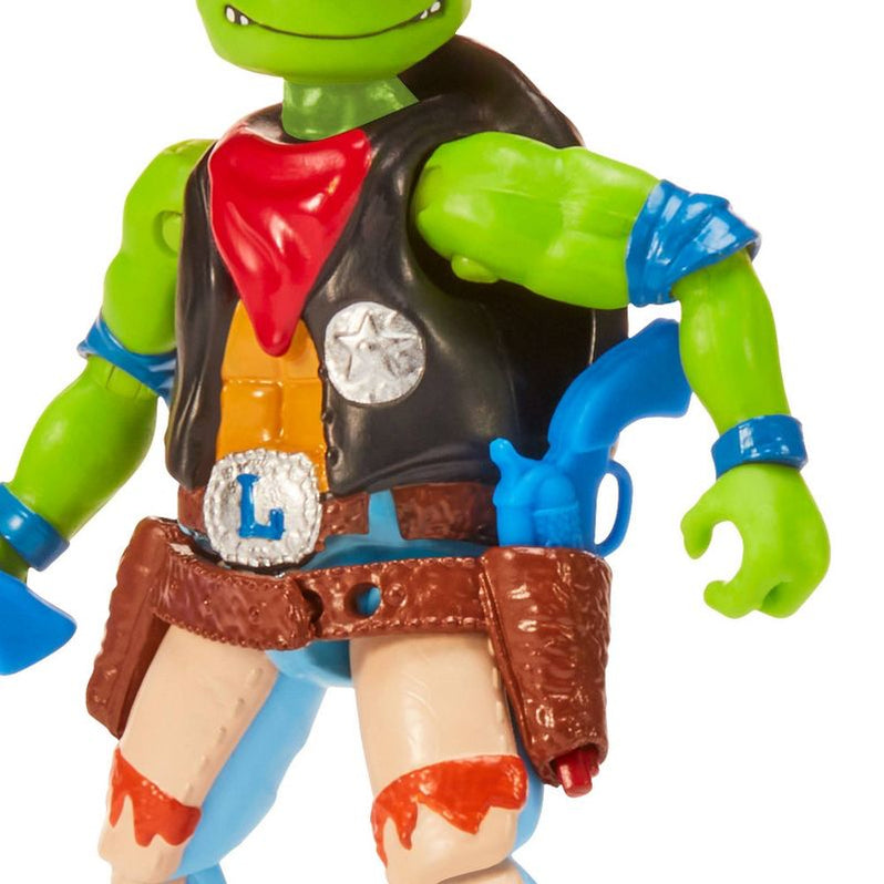 Teenage Mutant Ninja Turtles: Mutant Mayhem Cowboy Leo Action Figure ...