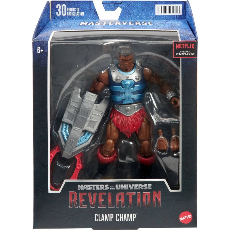 Masters of the Universe: Revelation Clamp Champ Action Figure — Toy Snowman