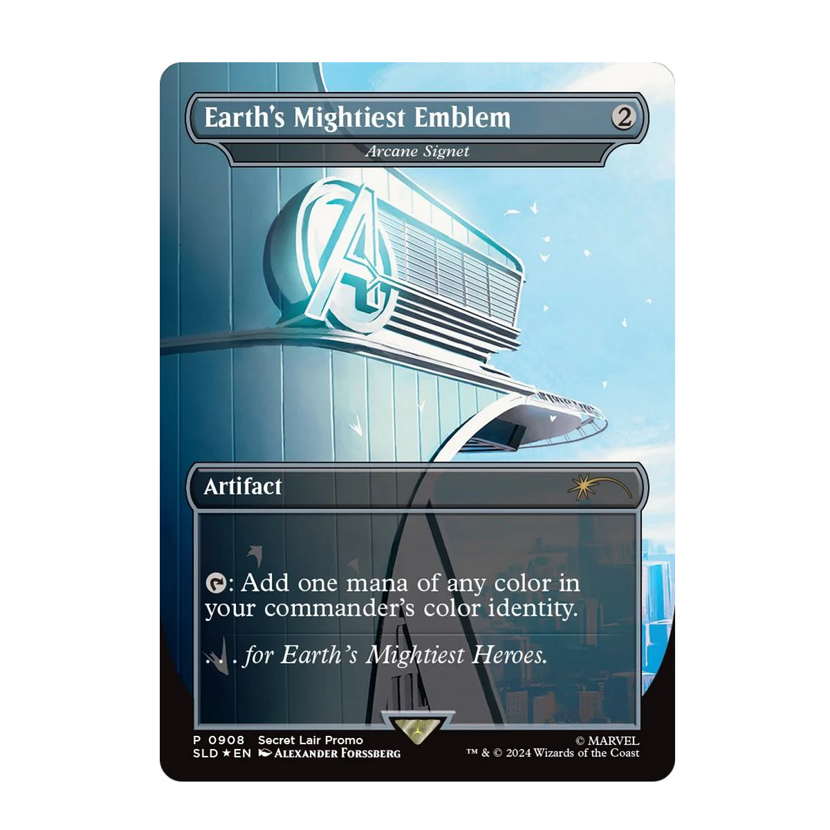 Secret Lair Drop Series - Secret Lair x Marvel - Arcane Signet as "Ear ...