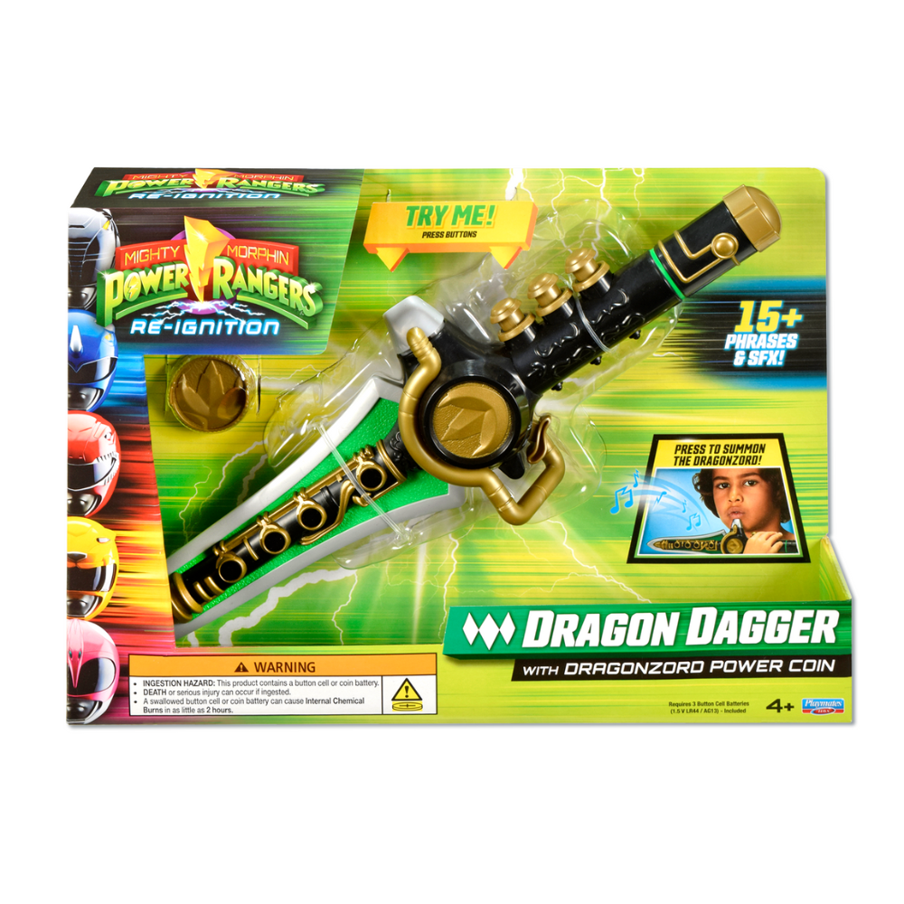 Mighty Morphin Power Rangers Re-Ignition - Dragon Dagger — Toy Snowman