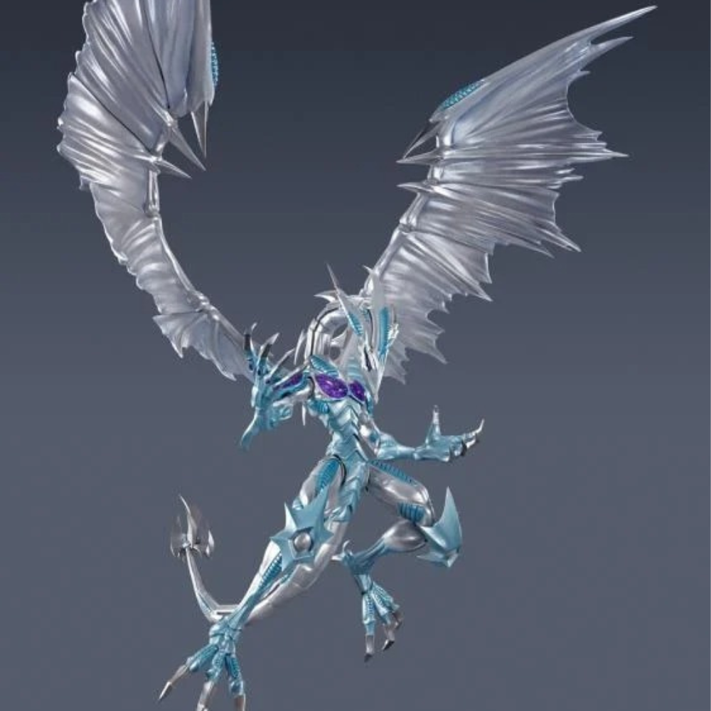 Yu-Gi-Oh! 5D's S.H.MonsterArts Stardust Dragon Action Figure — Toy Snowman