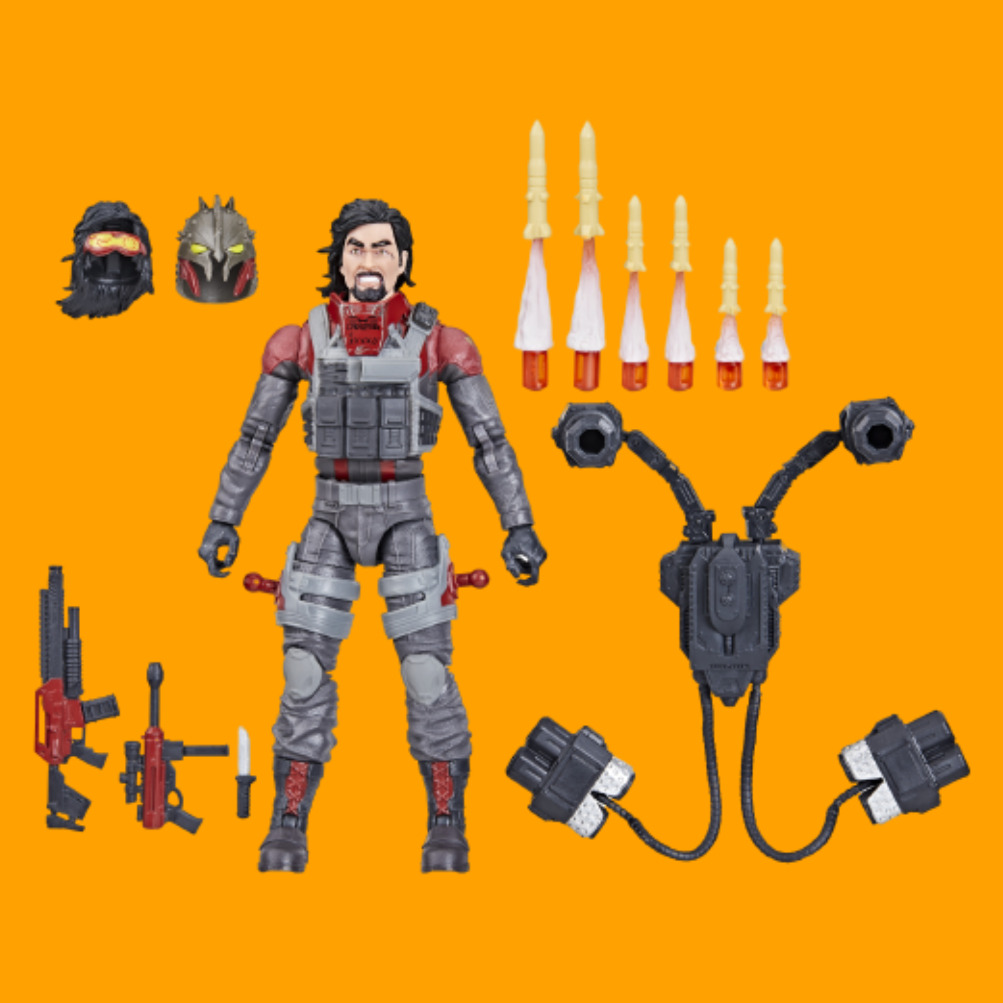 G.I. Joe Classified Series #118, Iron Grenadier Metal Head — Toy Snowman