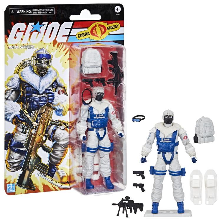 G.I. Joe Classified Series Retro Cardback Snow Serpent — Toy Snowman