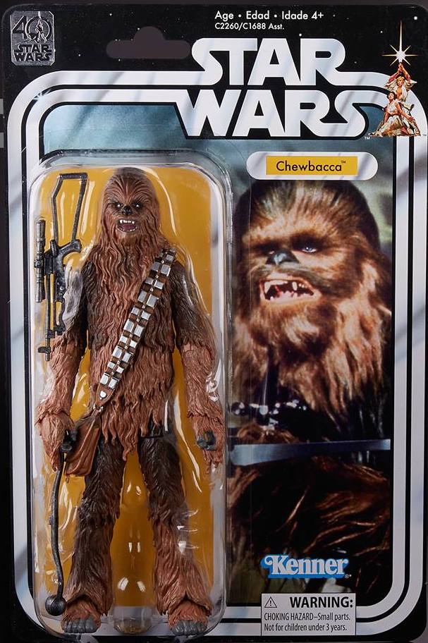 Star Wars Black Series Chewbacca (ANH) (40th Anniversary) — Toy Snowman