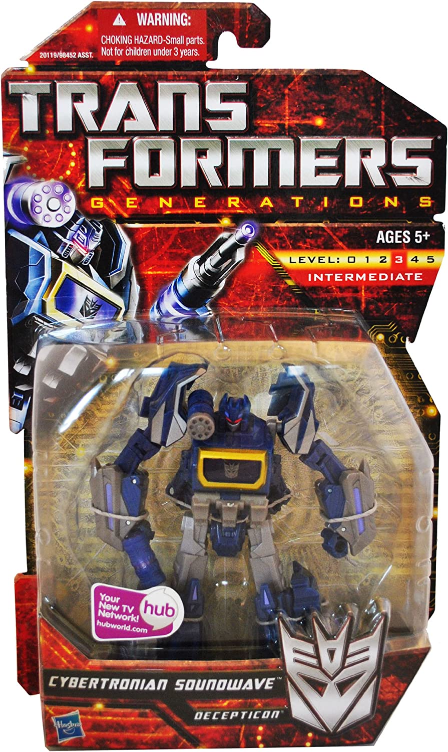Transformers Generations Original Cybertronian Soundwave Deluxe Class ...