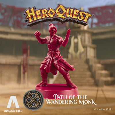 HeroQuest Hero Collection Path of the Wandering Monk Figures (preorder ...
