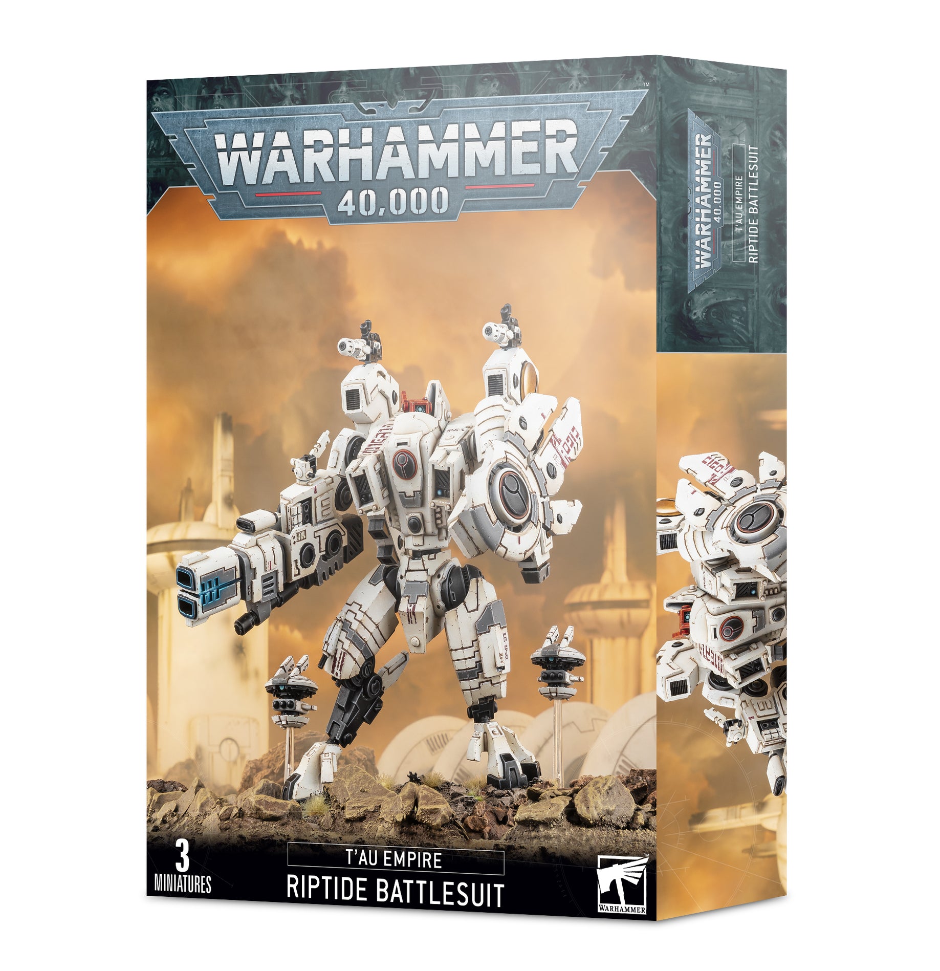 Warhammer 40,000 - Tau Empire - Riptide Battlesuit — Toy Snowman
