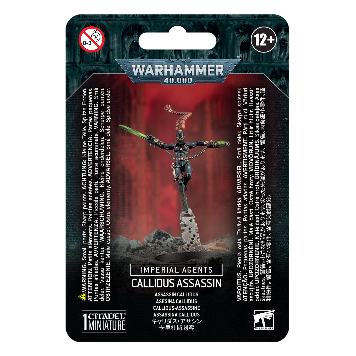 Warhammer 40,000 - Imperial Agents - Callidus Assassin — Toy Snowman