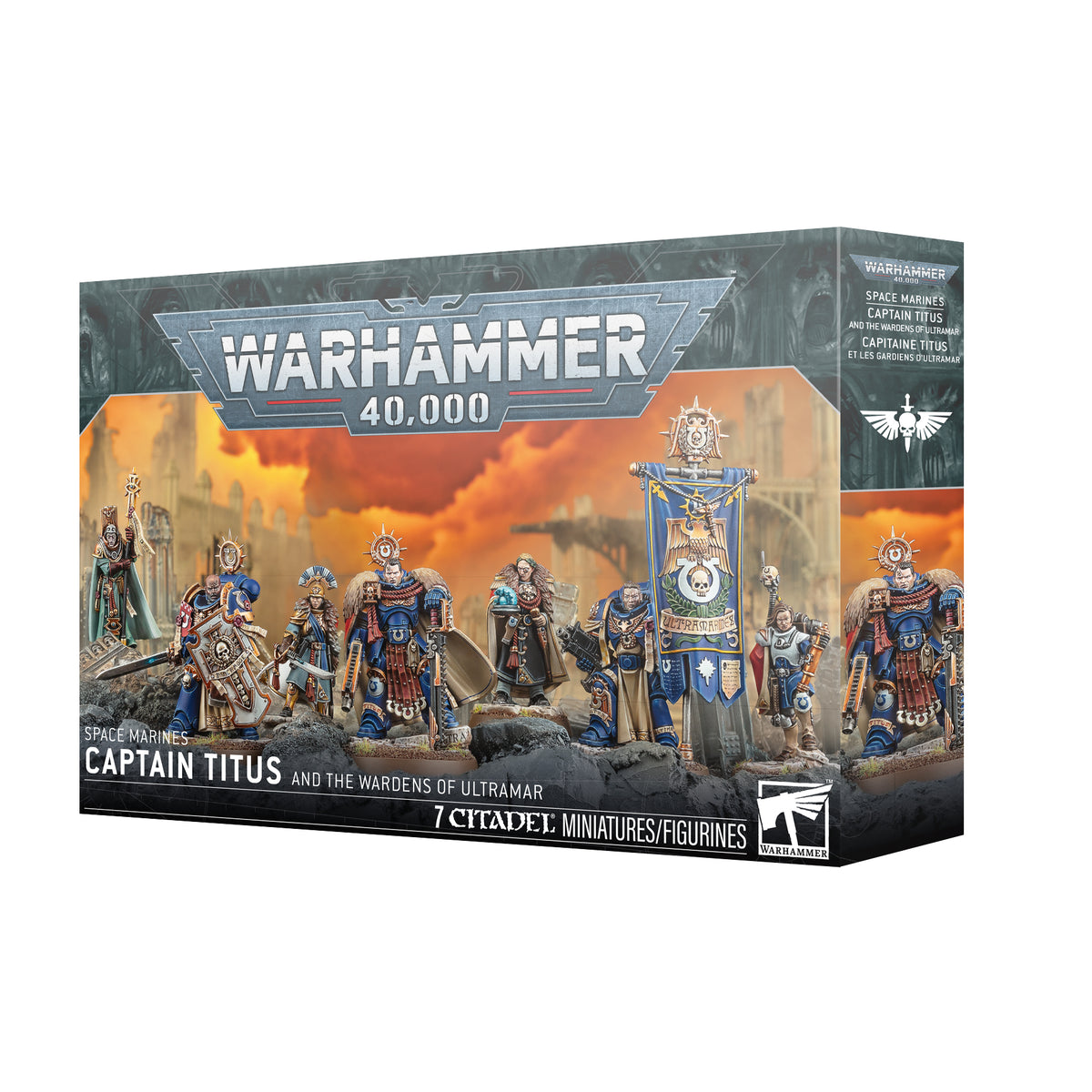 Warhammer 40,000 - Space Marines - Captain Titus and the Wardens of Ul ...