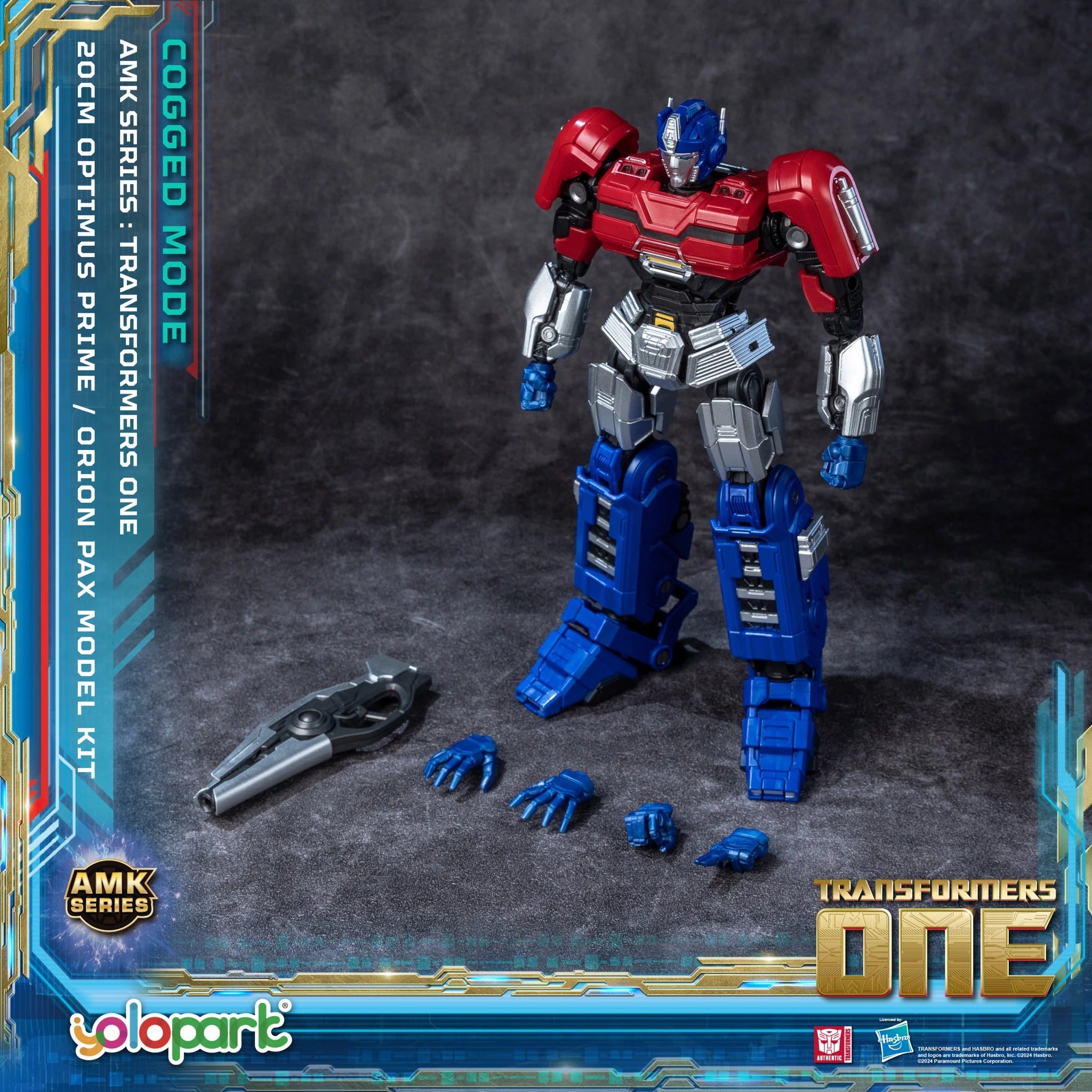 Transformers: One - AMK Series (Cogged Mode) - Orion Pax Model Kit ...