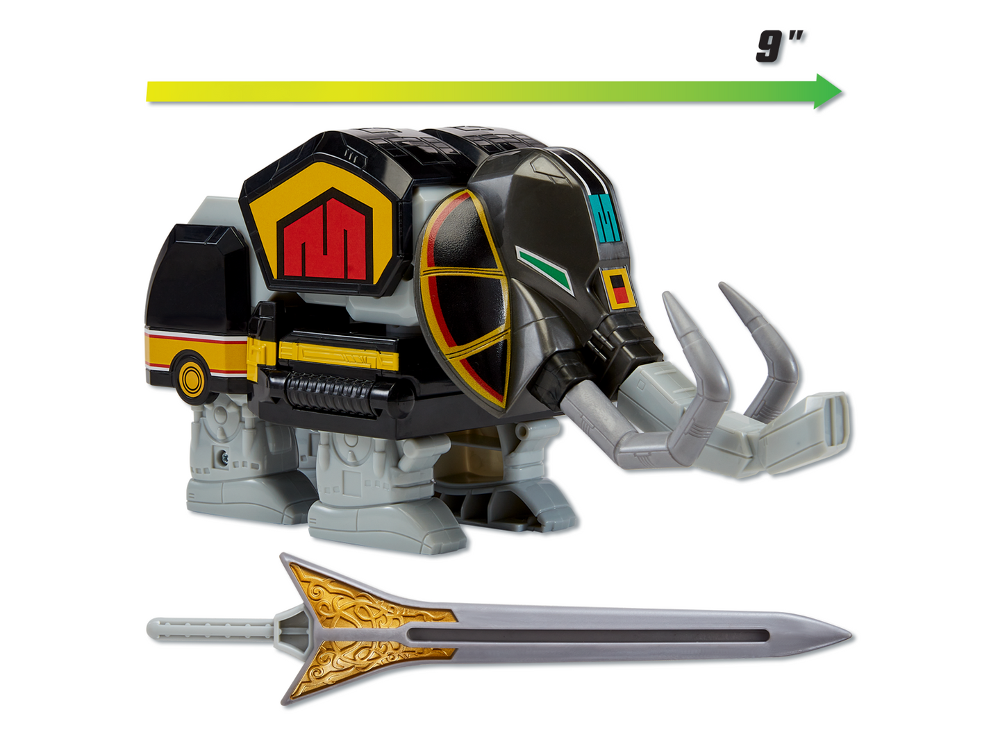 Mighty Morphin Power Rangers Re-Ignition - Mastodon Combinable Dinozor ...