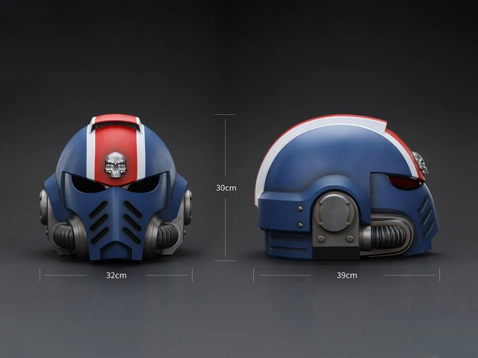 JOYTOY - Ultramarines Lieutenant Titus' MKX Helmet & Display Stand (pr ...