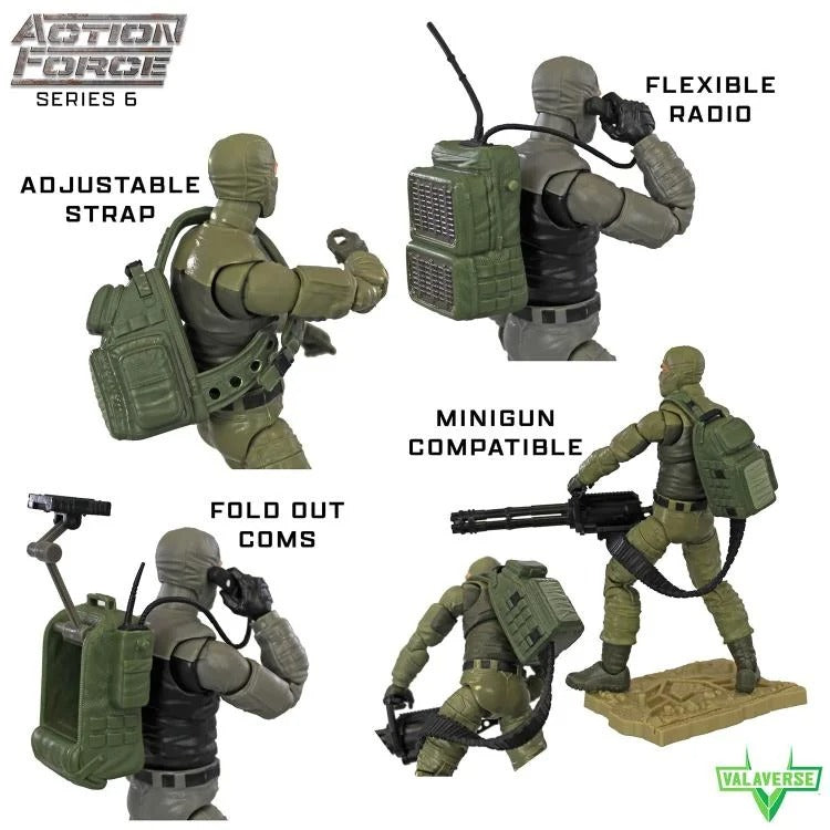 Action Force - Backpack (Alpha) 1/12 Scale Accessory Set — Toy Snowman