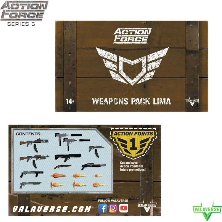 Action Force - Weapons Pack (Lima) 1/12 Scale Accessory Set — Toy Snowman