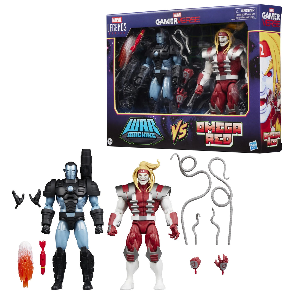 Marvel Legends Series Gamerverse Marvel's War Machine vs Marvel's Omeg ...