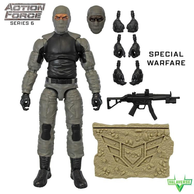 Action Force - Special Warfare Trooper 1/12 Scale Action Figure — Toy ...