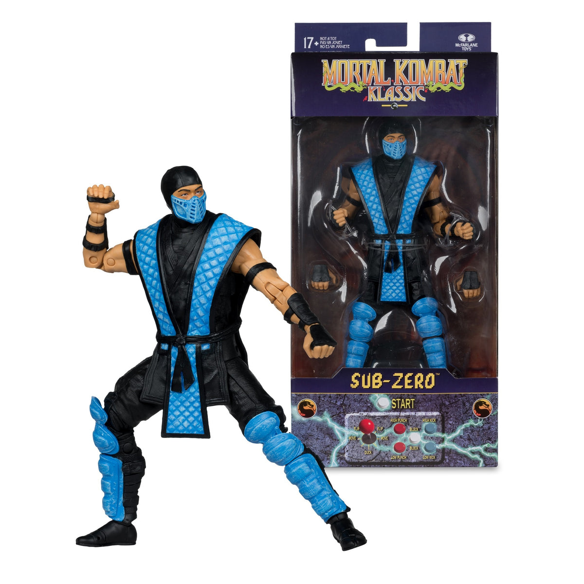 McFarlane Toys - Mortal Kombat Klassic - Sub-Zero — Toy Snowman