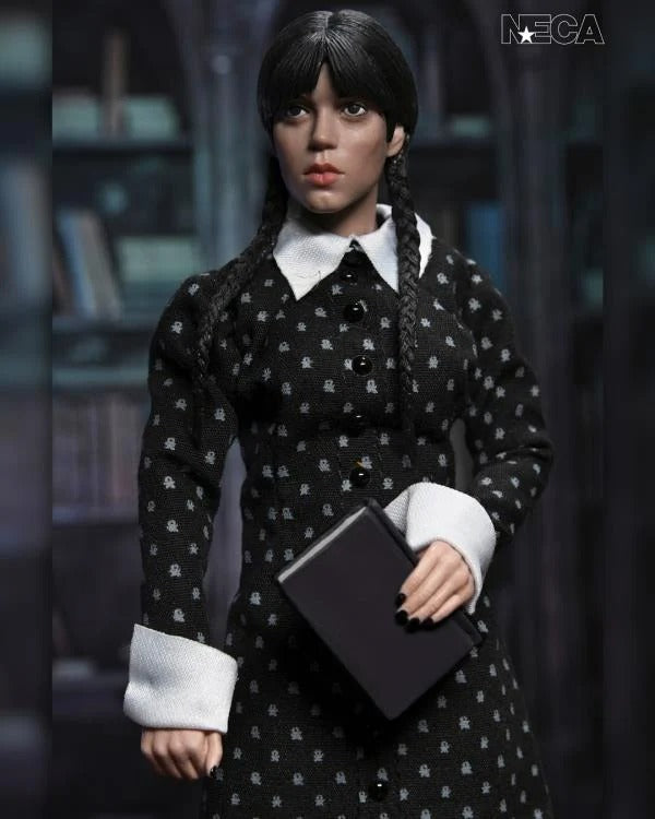 Wednesday Addams (Classic Dress) Clothed Action Figure — Toy Snowman