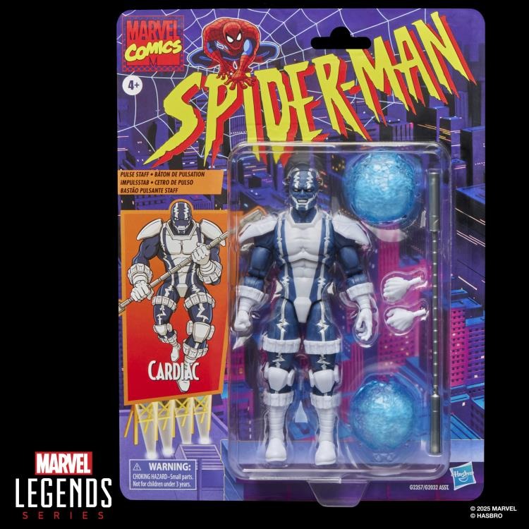 Marvel Legends Series - Retro Cardback Spider-man - Marvel's Cardiac ...