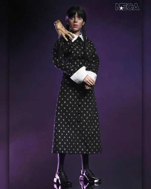 Wednesday Addams (Classic Dress) Clothed Action Figure — Toy Snowman