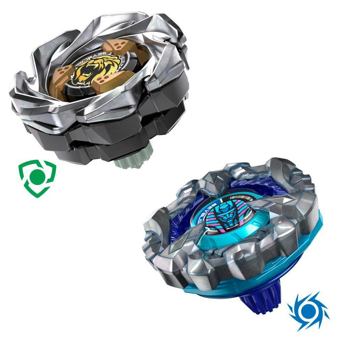 Beyblade X Cowl Sphinx 1-80GF & Crest Leon 7-60GN Dual Pack — Toy Snowman