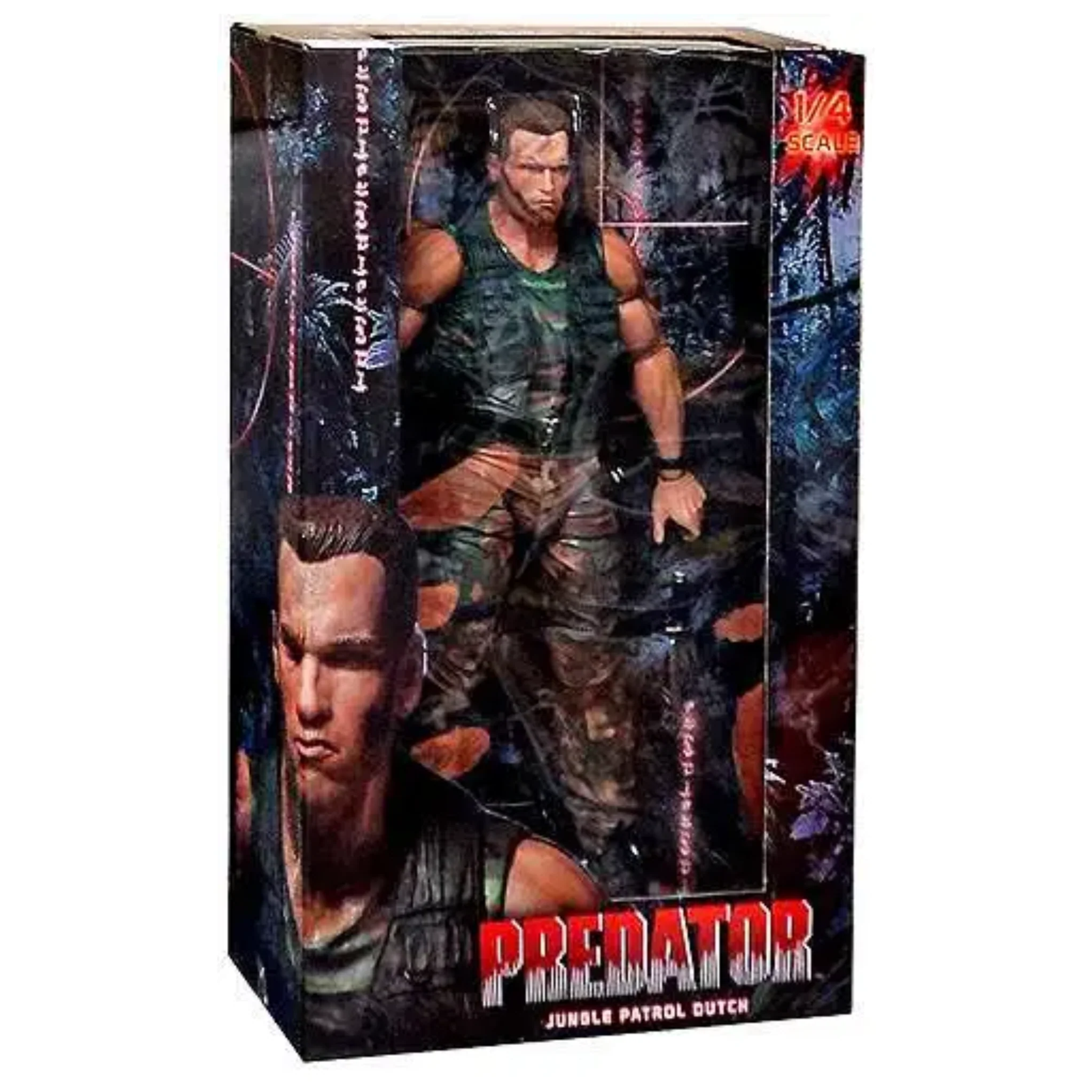 Predator Dutch (Arnold Schwarzenegger) 1/4 Scale Figure — Toy Snowman