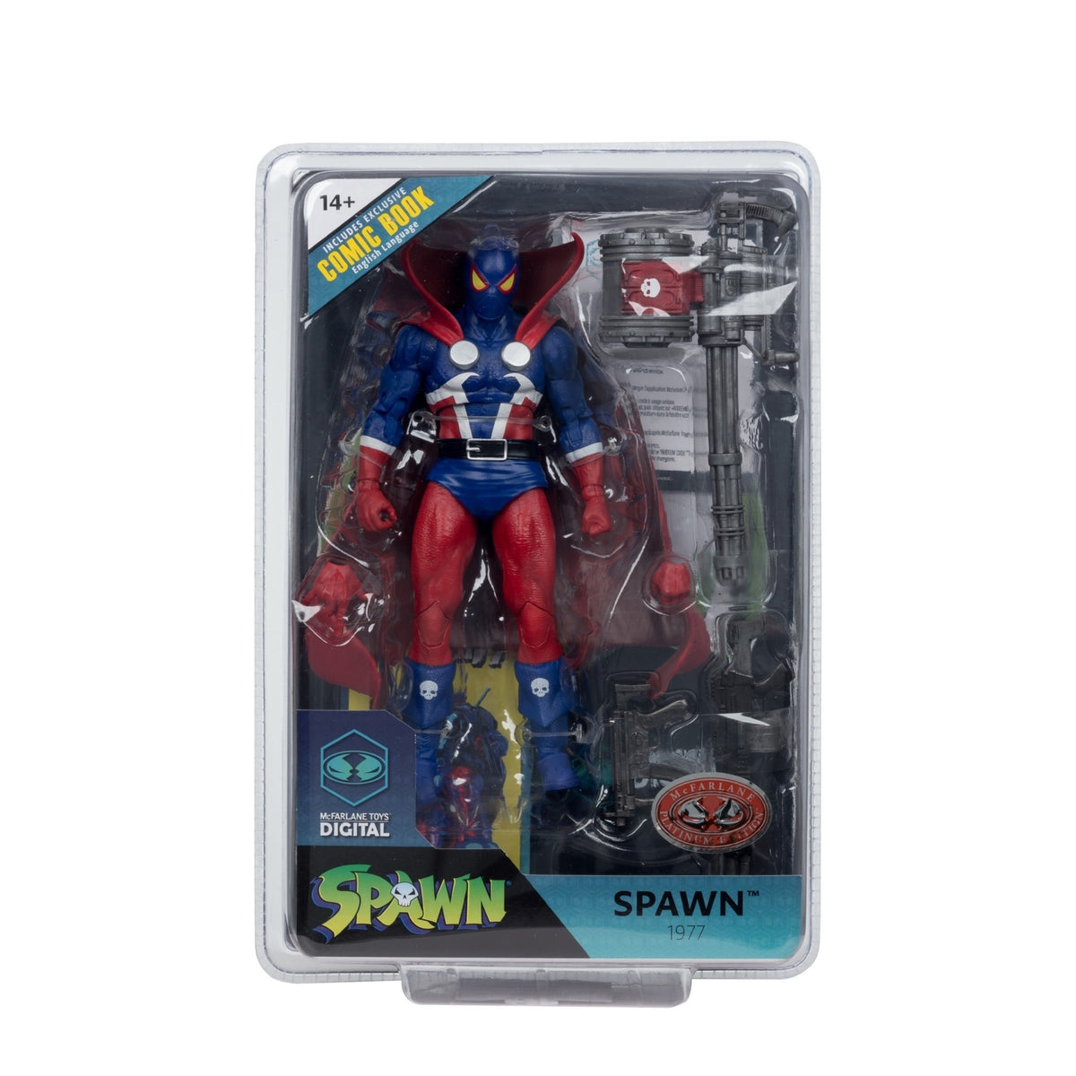 McFarlane Toys - Spawn 77 - Spawn (Red and Blue) - Exclusive — Toy Snowman