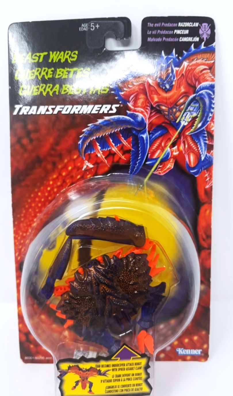 Transformers Beast Wars Razorclaw Crab Predacon — Toy Snowman