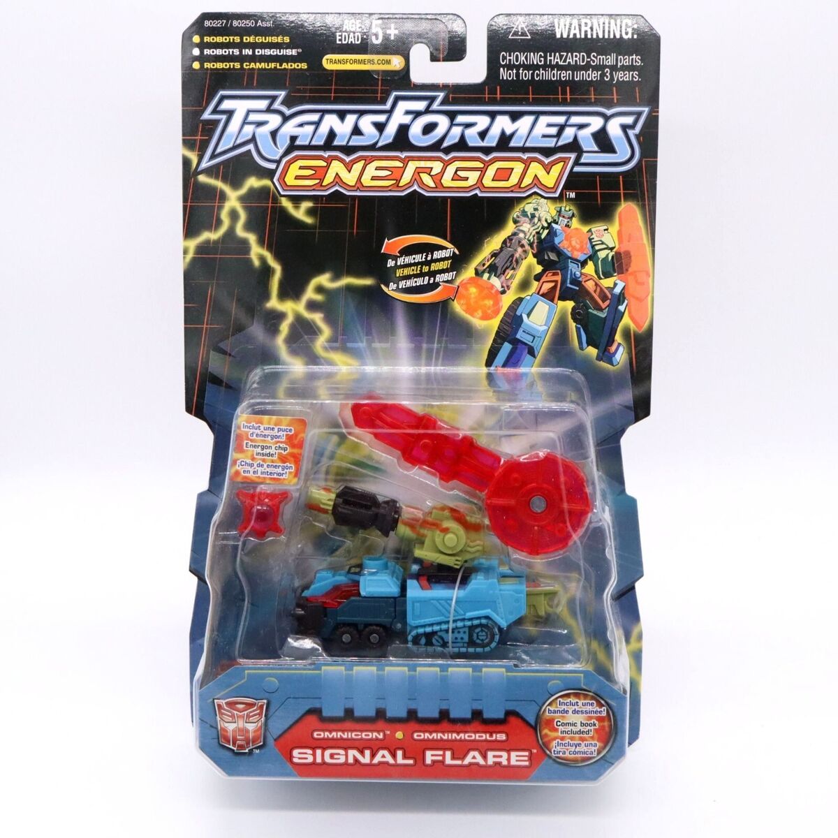transformers energon SIGNAL FLARE OMNICON — Toy Snowman