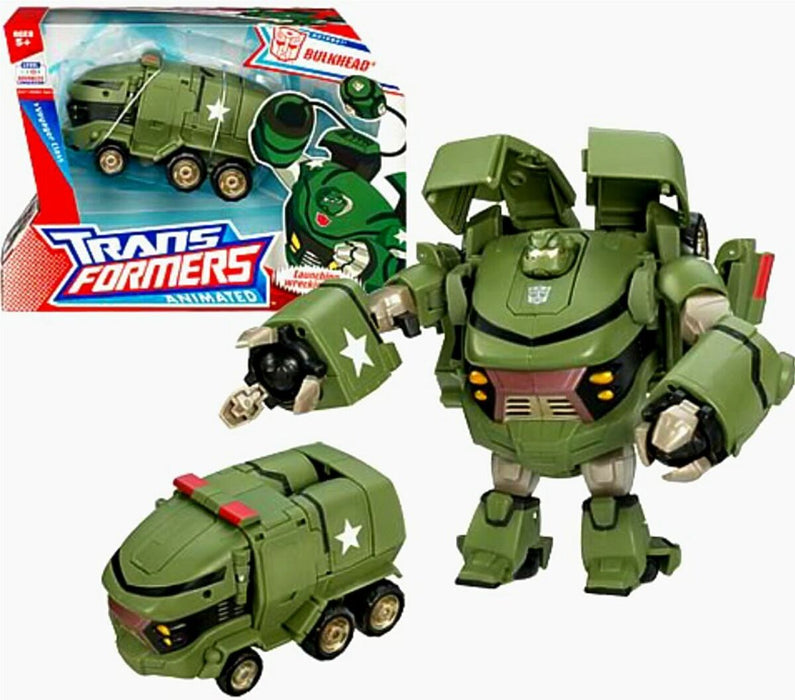 Hasbro Transformers Animated Voyager Class Bulkhead — Toy Snowman