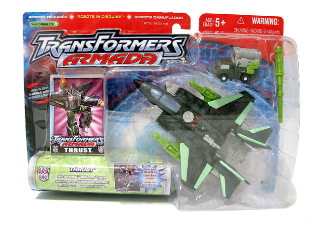 Transformers - Armada - Thrust with Inferno — Toy Snowman