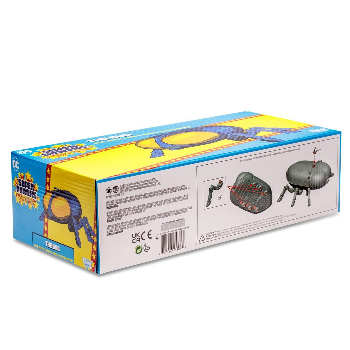 DC Super Powers The Bug Blue Beetle's Aerial Mobile Headquarters Vehic ...