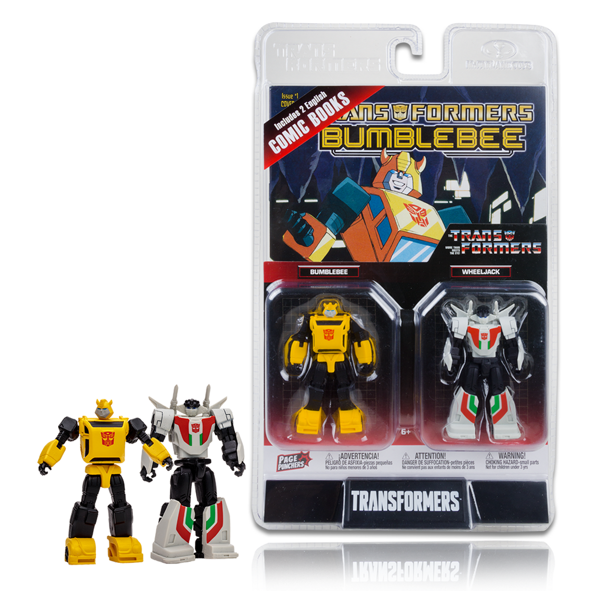 Bumblebee and Wheeljack w/Comic (Page Punchers: Transformers) 3" 2-Pac ...