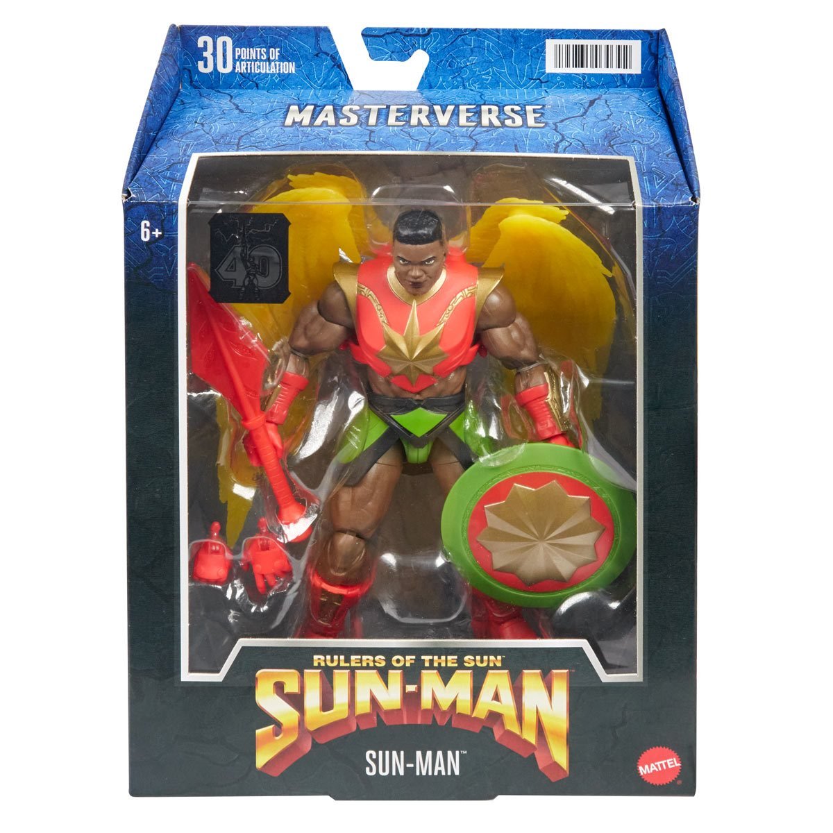 Masters of the Universe Masterverse Sun-Man — Toy Snowman