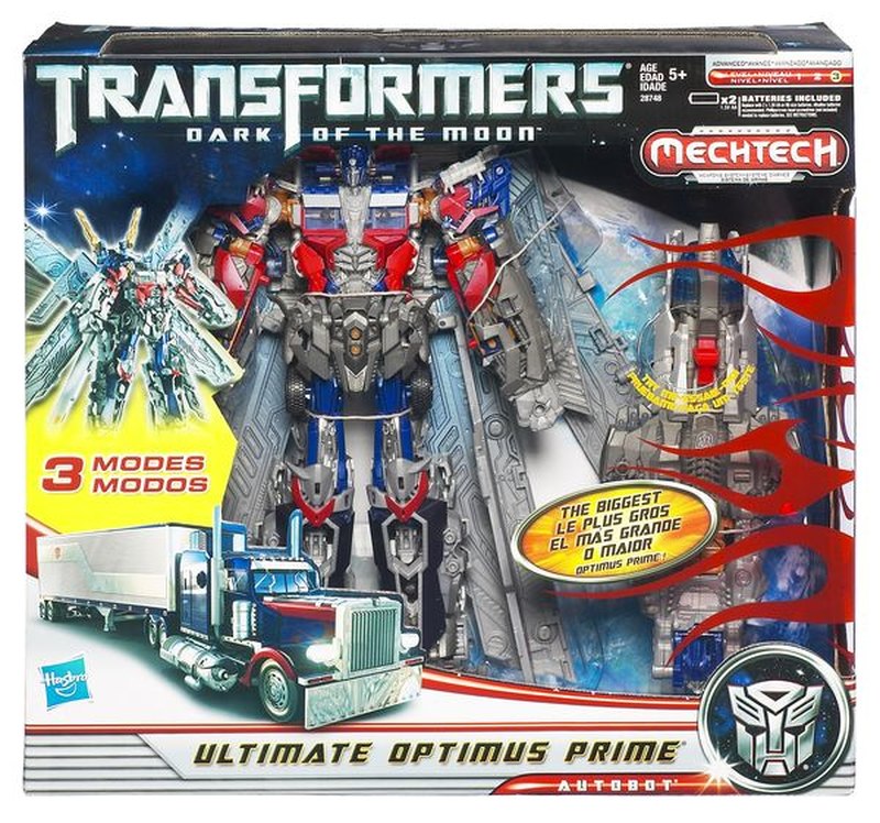 Transformers Dark of the Moon Mechtech Leader Ultimate Optimus Prime L ...