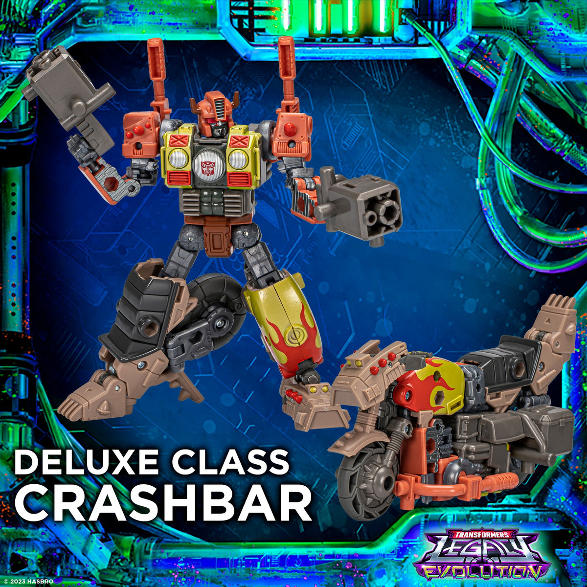 Transformers Legacy Evolution Crashbar - Deluxe class — Toy Snowman