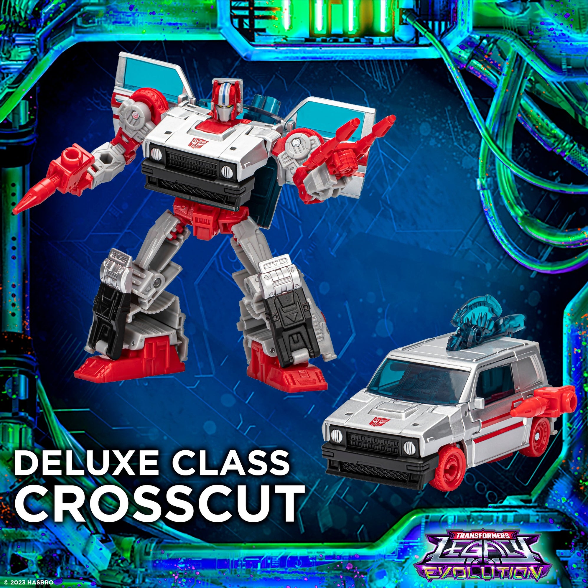 Transformers Legacy Evolution Crosscut - deluxe class — Toy Snowman
