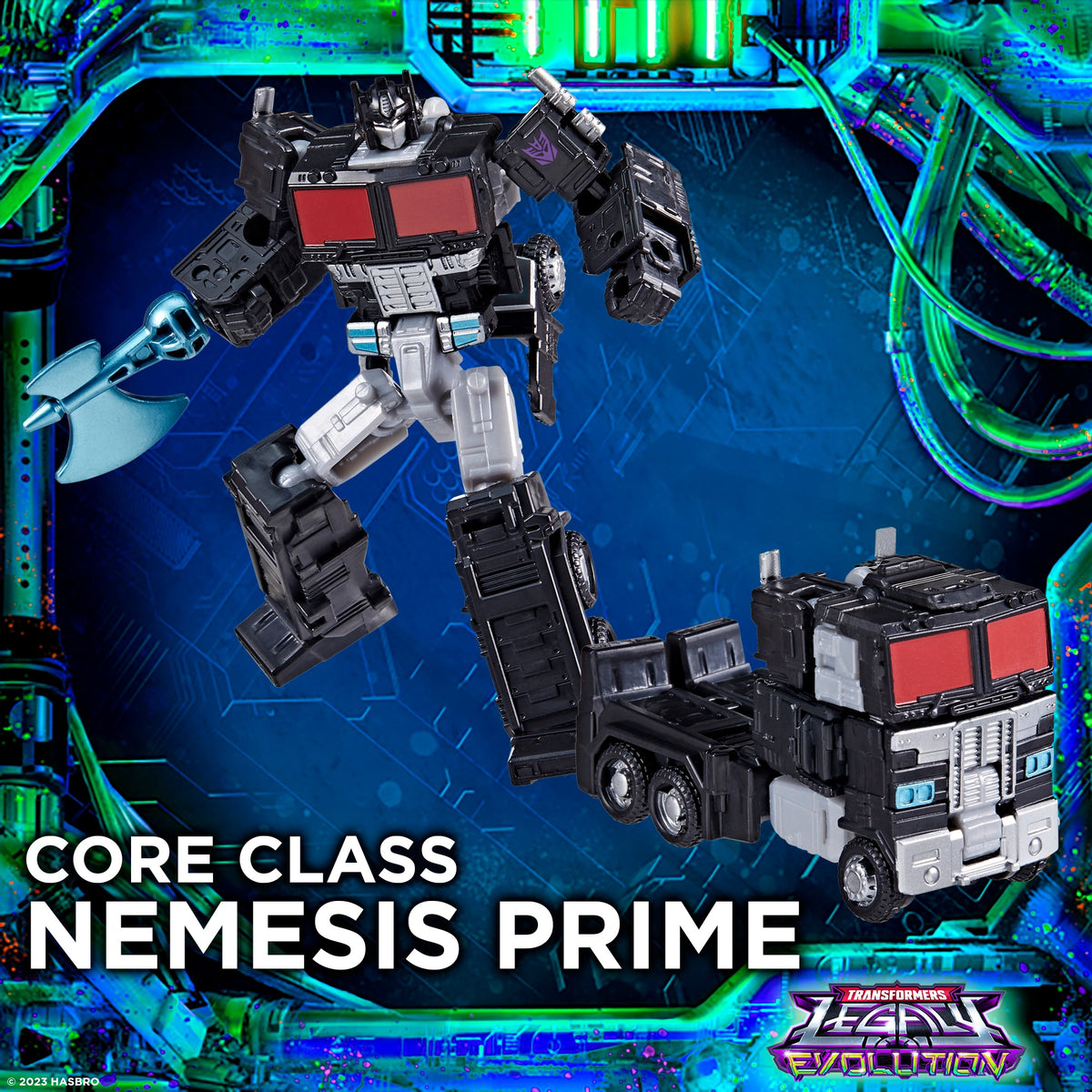 Transformers Legacy Evolution Nemesis Prime - Core class — Toy Snowman