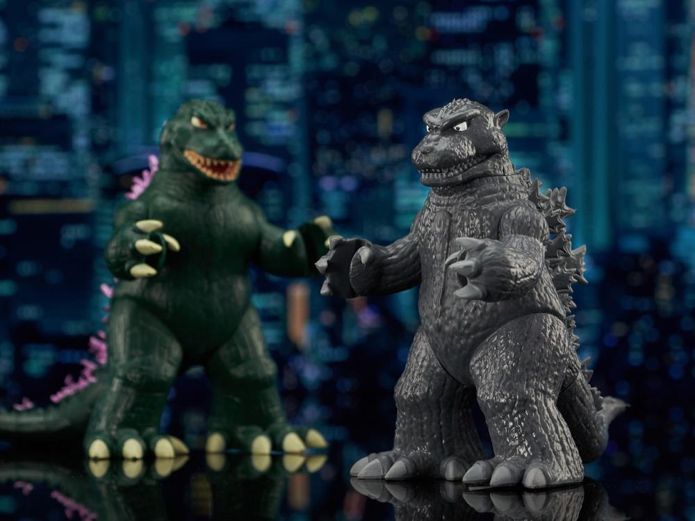 Godzilla Vinimates Godzilla (1954) & Godzilla (1999) Two-Pack | Toy Snowman