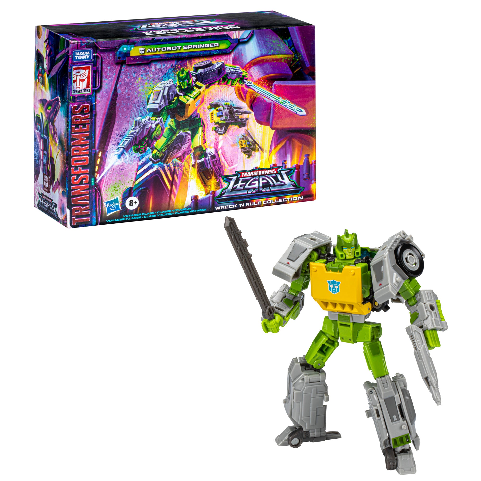 Transformers Legacy Wreck ‘N Rule Collection Autobot Springer | Toy Snowman