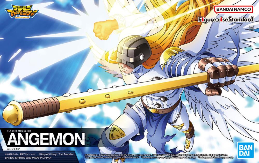 Digimon Adventure Figure-rise Standard Angemon Model Kit — Toy Snowman
