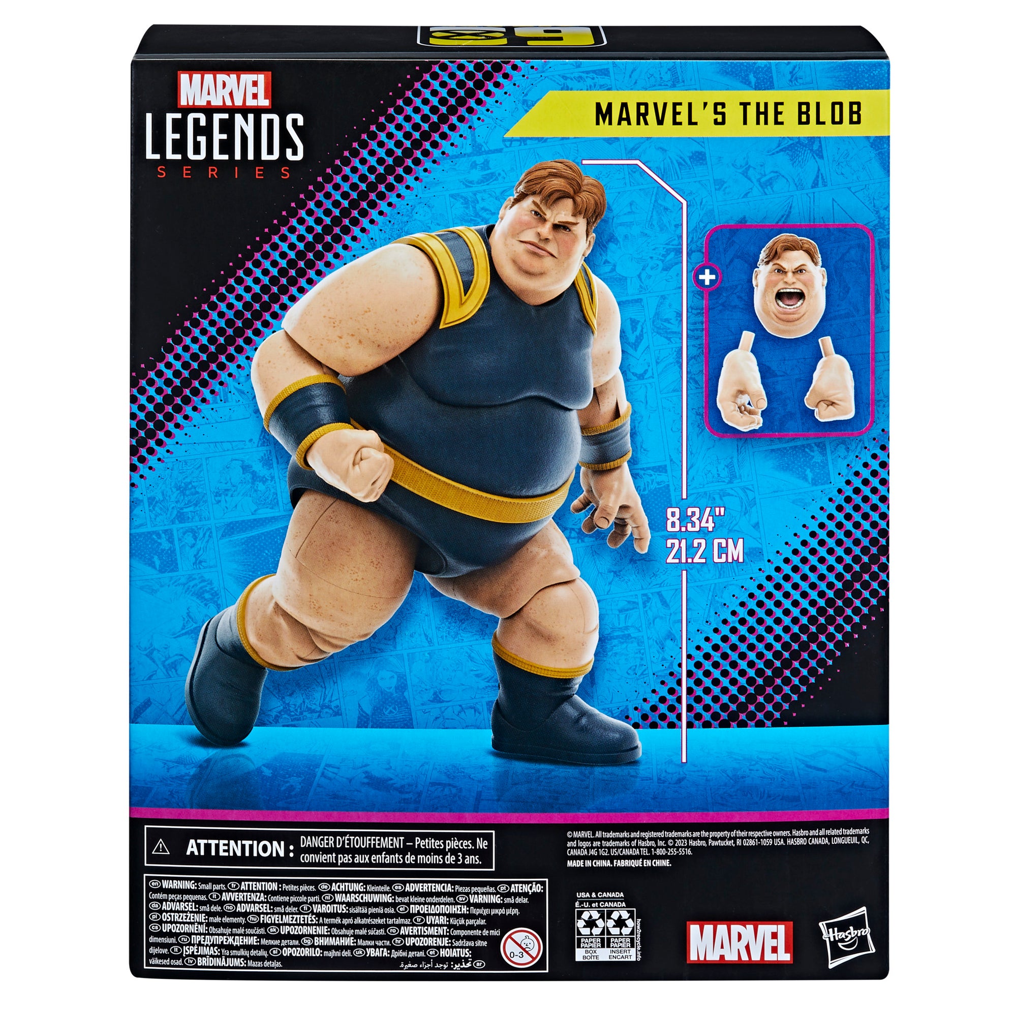 Marvel Legends Series: Marvel’s The Blob, X-Men Figure — Toy Snowman