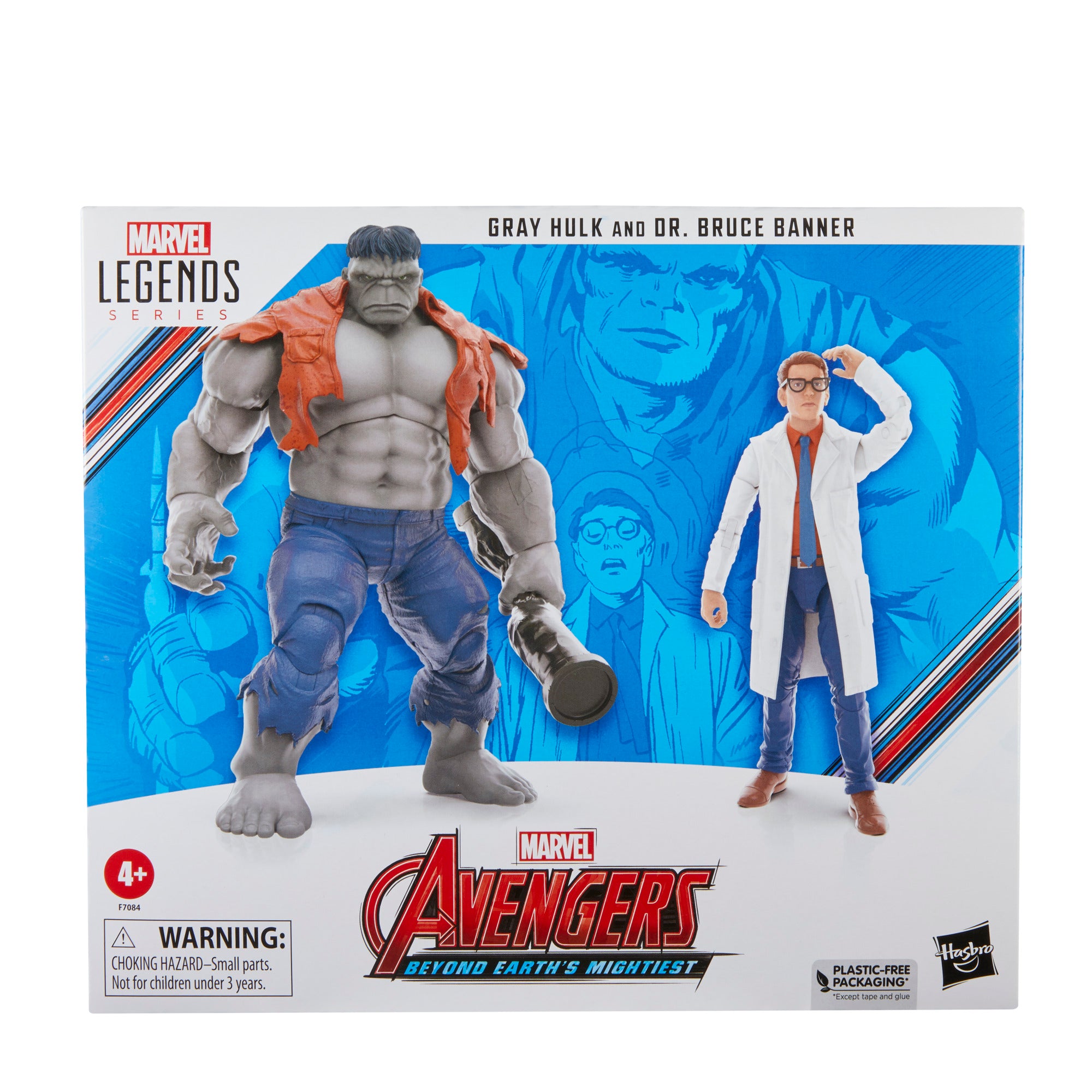 Marvel Legends Series Grey Hulk and Dr. Bruce Banner — Toy Snowman